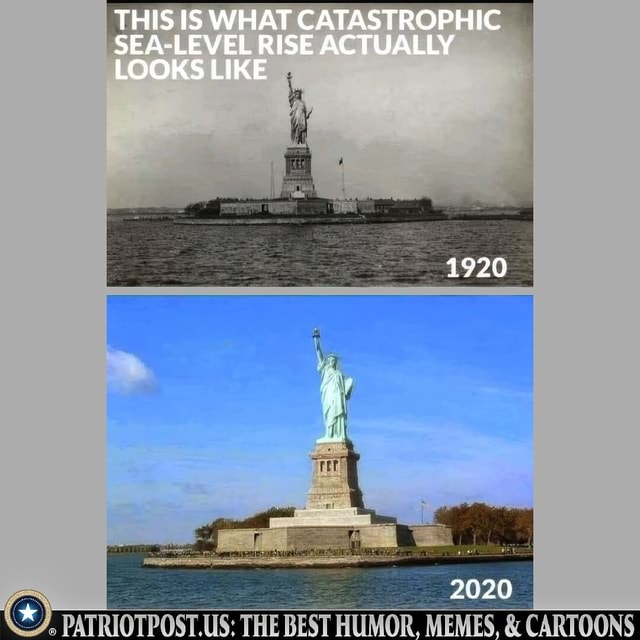 THIS IS WHAT CATASTROPHIC I SEA- -LEVEL RISE ACTUALLY LOOKS LIKE THOST ...