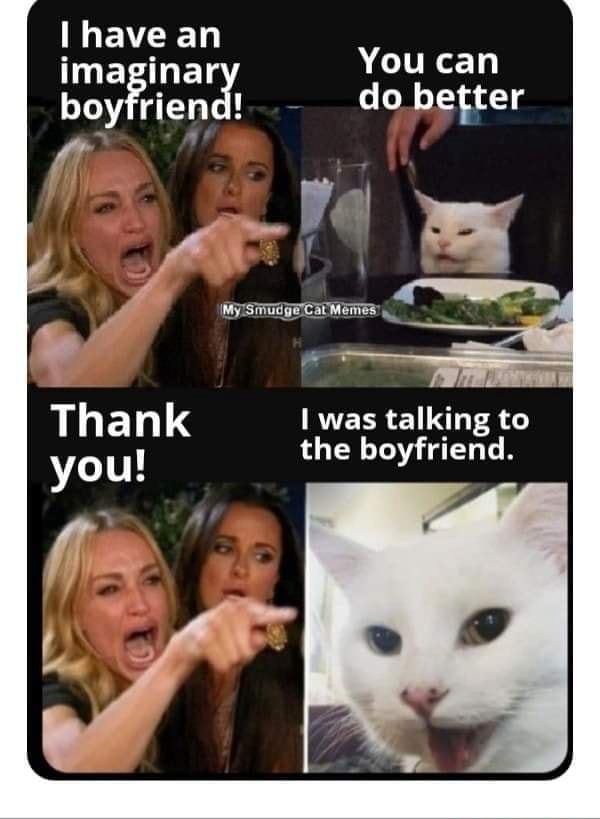 Have an imaginary You can boyfriend! do better Thank was talking to the ...