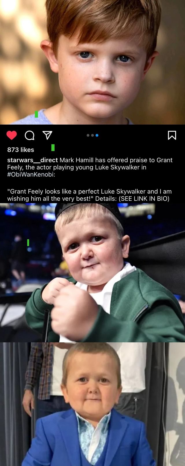 873 likes #ObiWanKenobi: starwars__direct Mark Hamill has offered ...