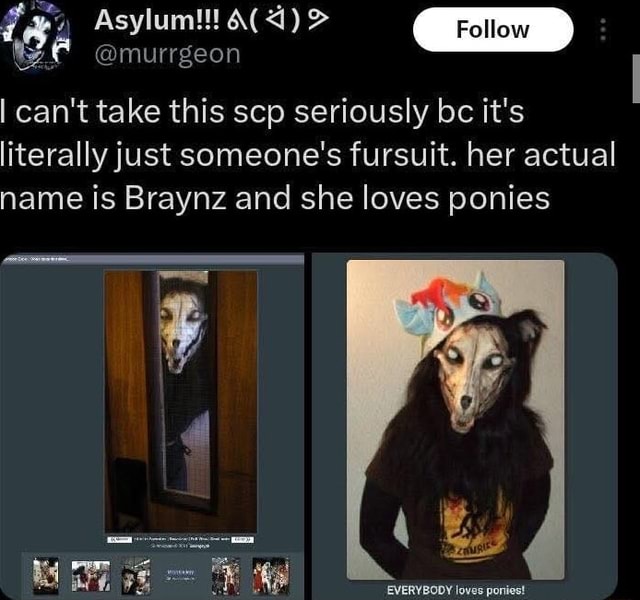 Asylum!!! A( Bo I can't take this scp seriously bc it's literally just ...