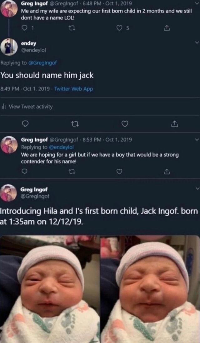 Greg Ingot @Greg PM Oct 1, 2019 dont have a name LOU endey I Replying ...