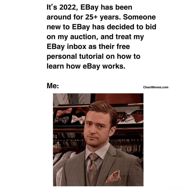 #CleanMemes #Memes #EbayMemes - It's 2022, EBay has been around for 25 ...