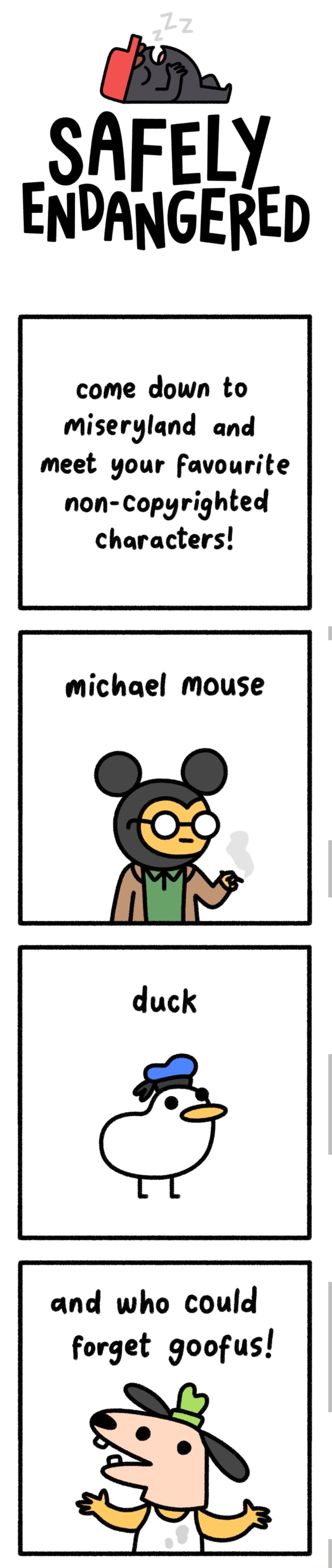 Come down to miseryland and meet your favourite non-Copyrighted ...