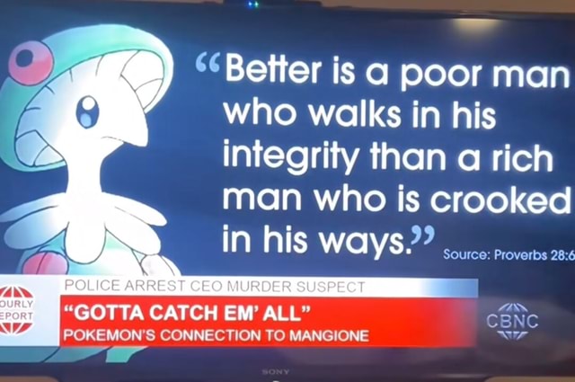 Better is a poor man who walks in his integrity than a rich man who is ...