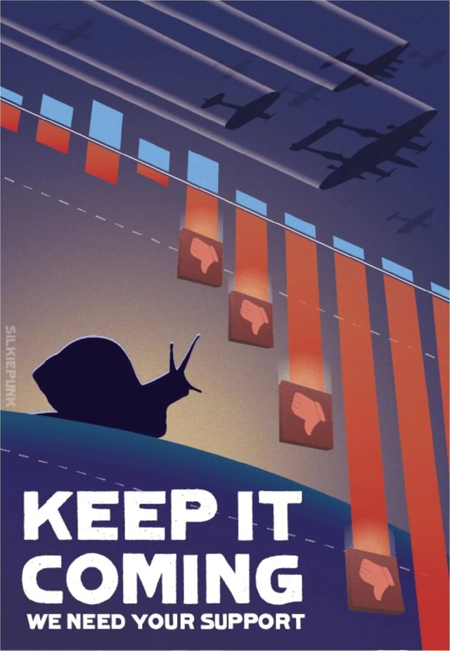 KEEP IT COMING WE NEED YOUR SUPPORT - iFunny