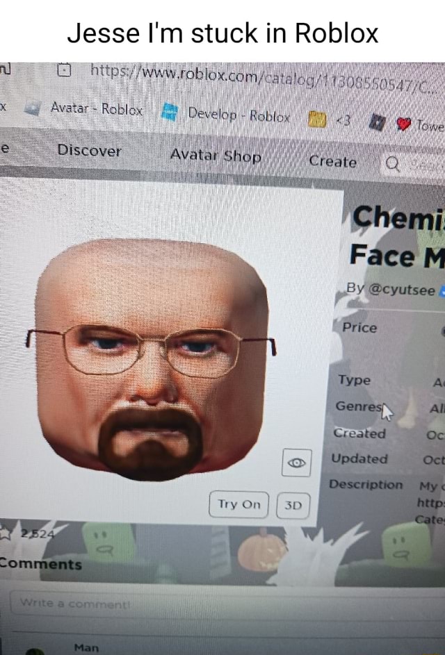 Jesse I'm stuck in Roblox ag Avatar - Roblox & Develo P - Roblox Prige Type All Updated Ty On ...