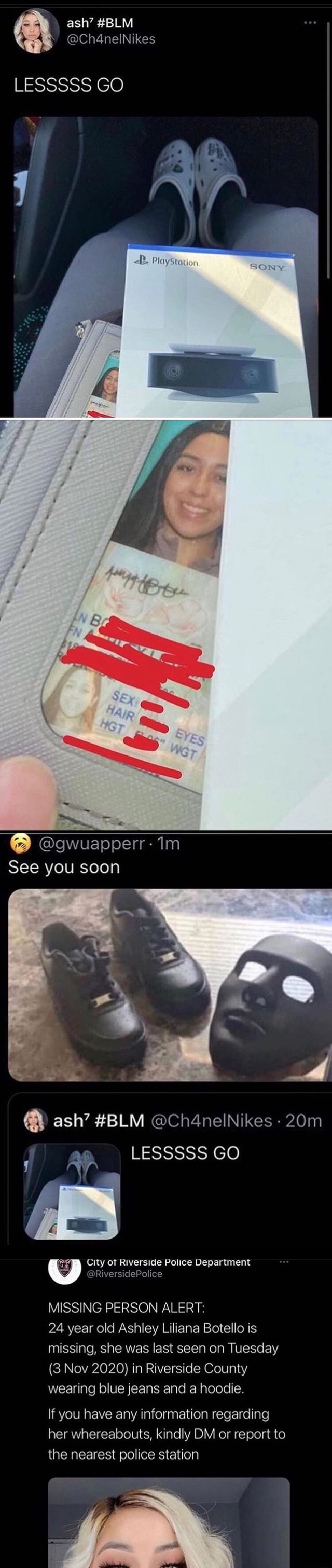 Ash' #BLM @Ch4nelNikes LESSSSS GO @gwuapperr: See you soon @ ash' #BLM ...