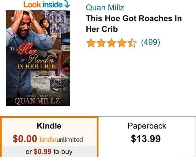 Look inside Quan Millz This Hoe Got Roaches In Her Crib (499) QUAN ...