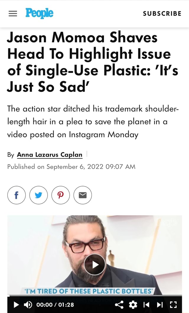 = People SUBSCRIBE Jason Momoa Shaves Head To Highlight Issue of Single ...