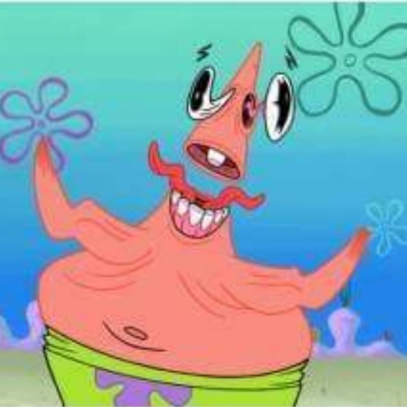 Patrick Star Face Freeze