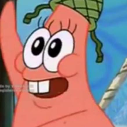 Patrick Star May I Take Your Hat Sir