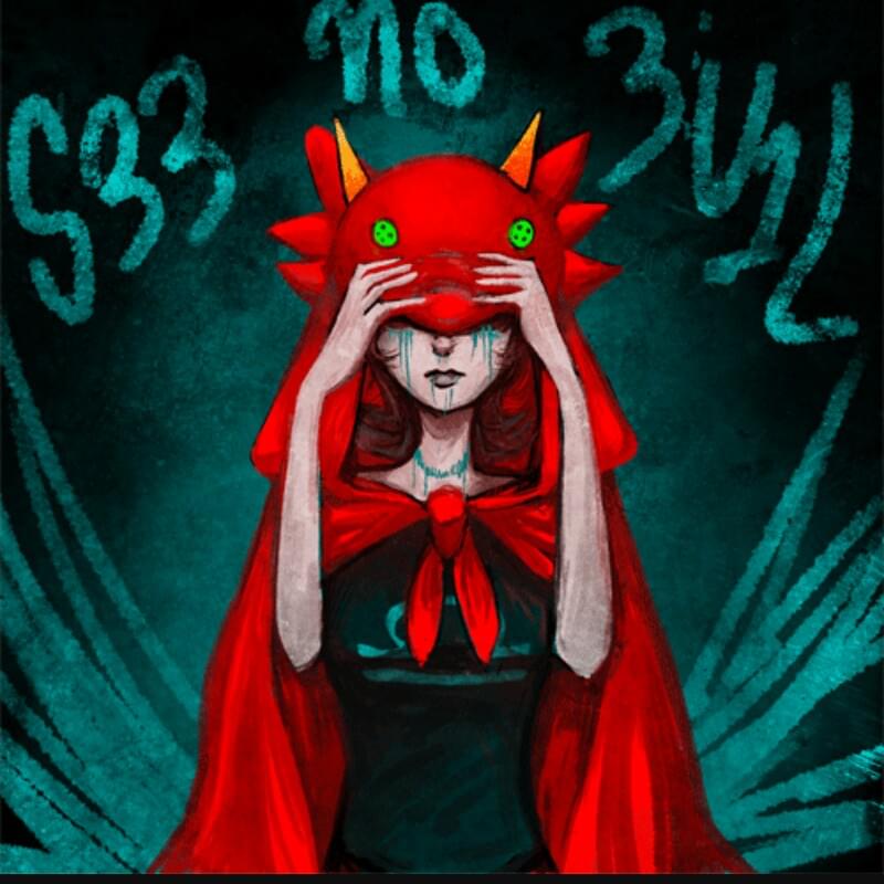 Terezi Pyrope Dragon Cape Fanart