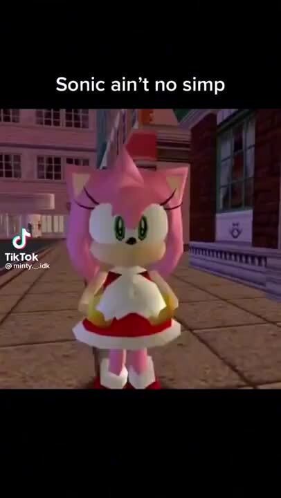 Sonic ain't no simp TikTok - iFunny