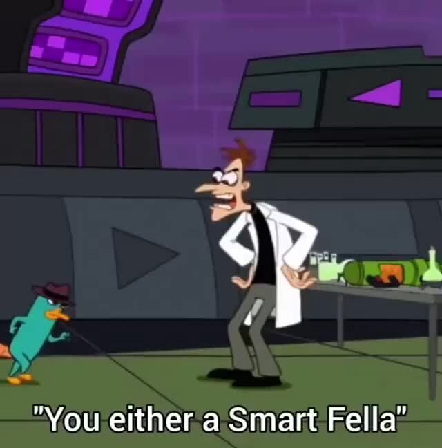 "You either a Smart Fella" - iFunny