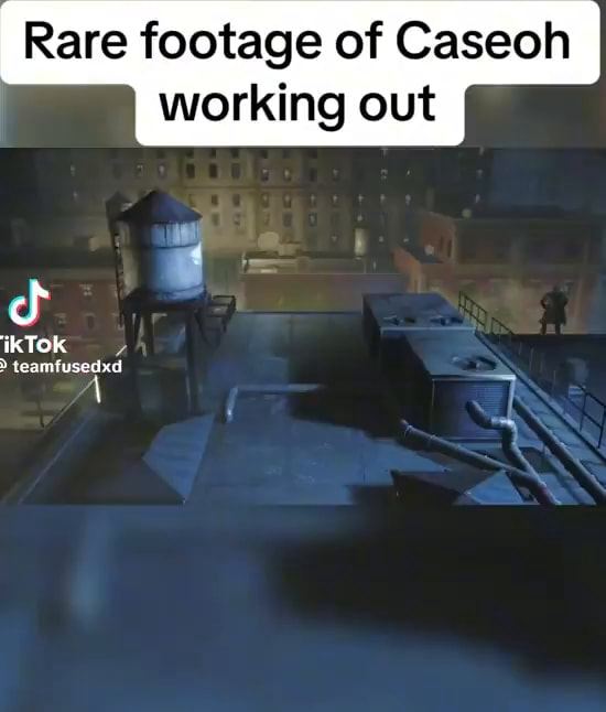 Rare footage of Caseoh working out ikTok teamfusedxd - iFunny