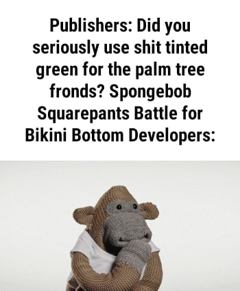 Publishers: Did you seriously use shit tinted green for the palm tree ...