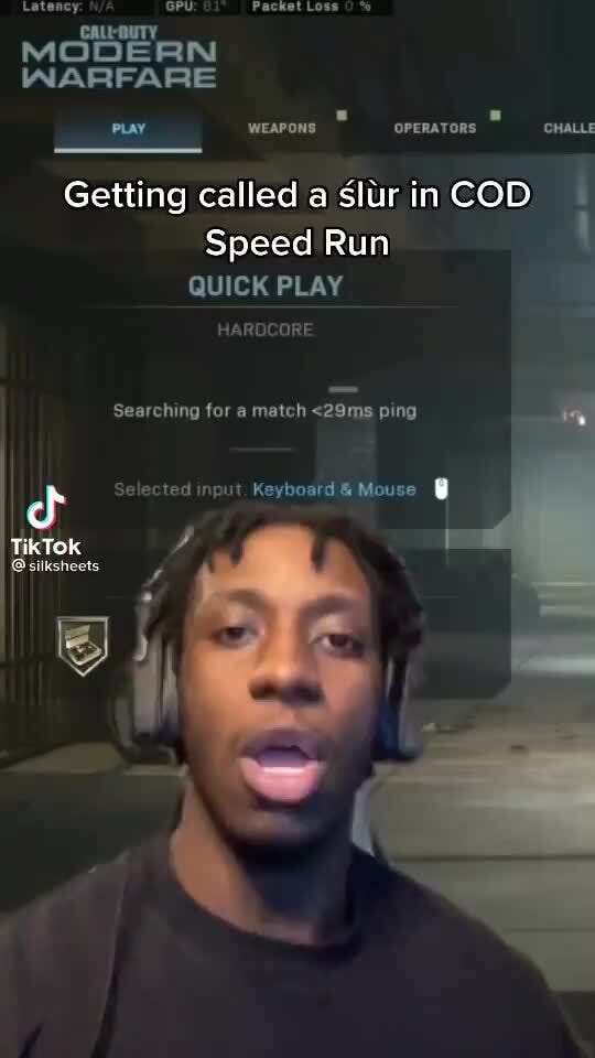 Latency: Pacset Loss CAL BUTY MODERN WARFARE WEAPONS OPERATORS CHALLE ...