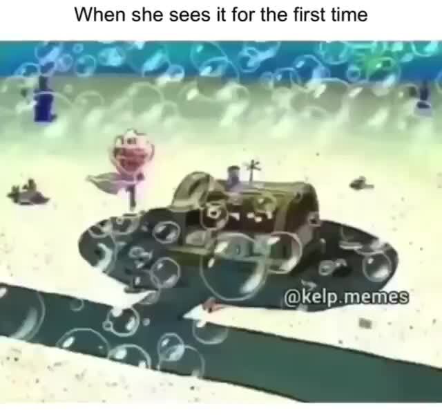 When she sees it for the first tine elp. memes - iFunny