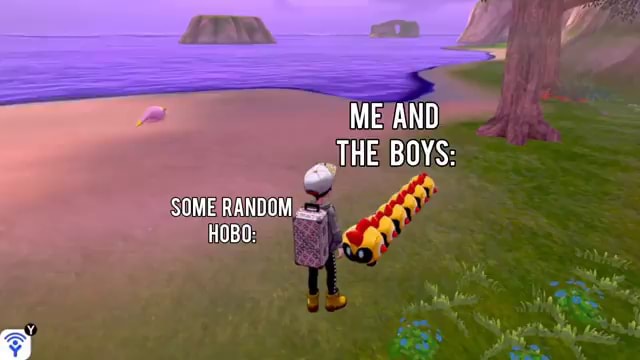 ME AND THE BOYS: SOME RANDOM HOBO: - iFunny