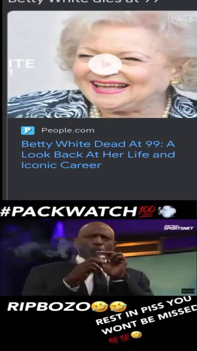 ER People com Betty White Dead At 99: Look Back At Her Life and Iconic ...
