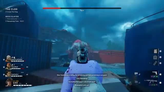 THE CLOG Cross The Clog. BOSS SLAYER Boss defeated: Remaining Time ...