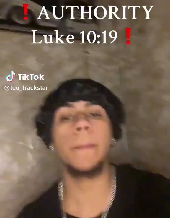AUTHORITY Luke cf TikTok @teo_trackstar - iFunny