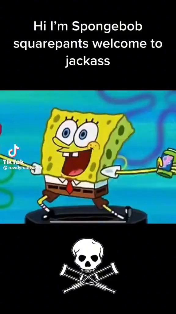 Hi I'm Spongebob squarepants welcome to jackass - iFunny