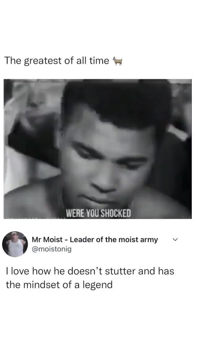 The greatest of all time WERE YOU SHOCKED Mr Moist - Leader of the ...