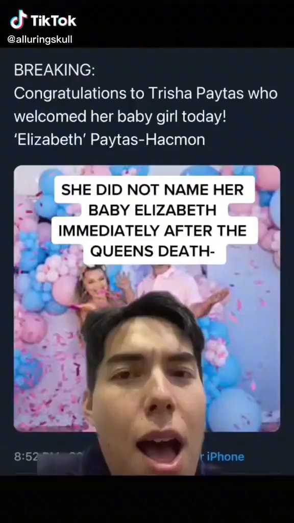 TikTok @alluringskull BREAKING: Congratulations to Trisha Paytas who ...