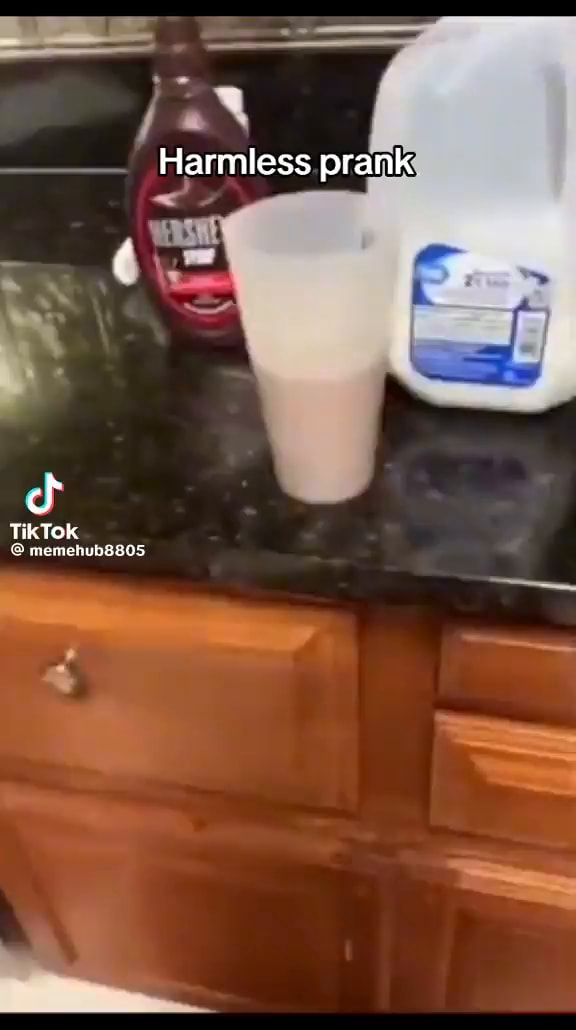 Harmless prank TikTok - iFunny