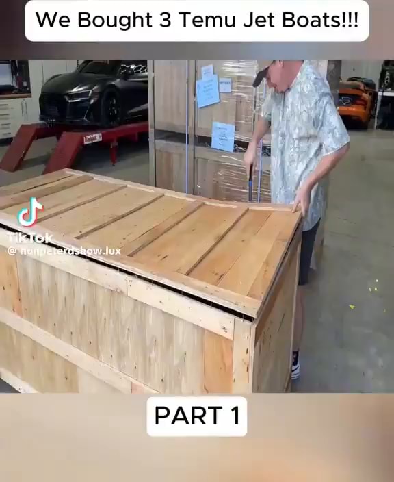 We Bought 3 Temu Jet Boats!!! PART 1 - iFunny