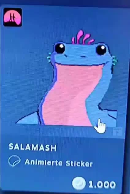 SALAMASH (2 Animierte Sticker - Keke