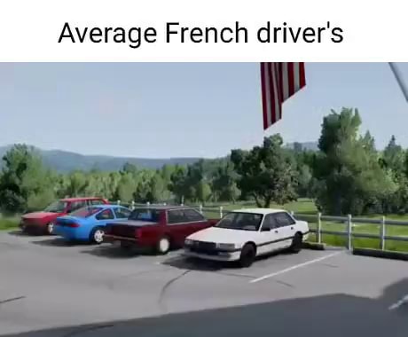Average French driver's - iFunny