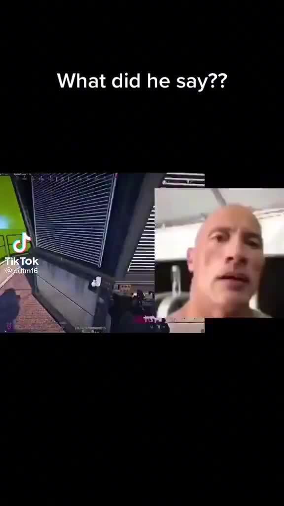 What did he say?? TikTok - iFunny