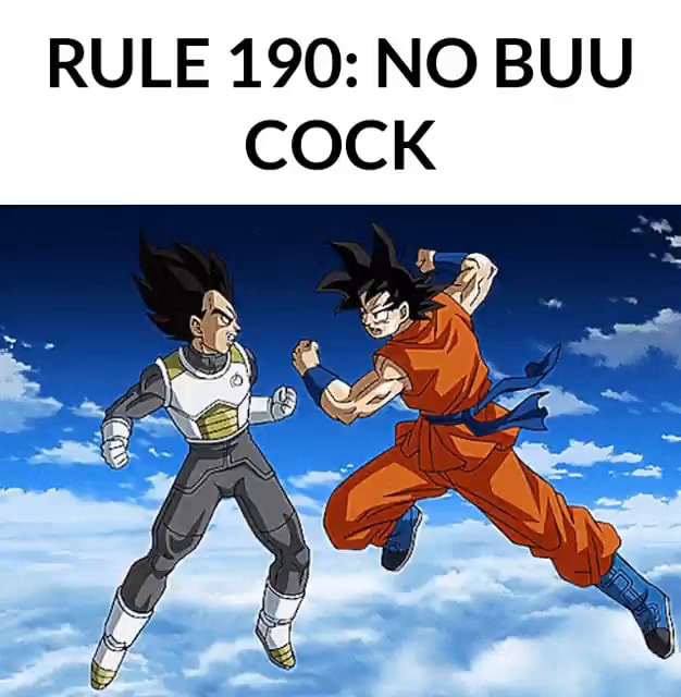 RULE 190: NO BUU COCK - iFunny