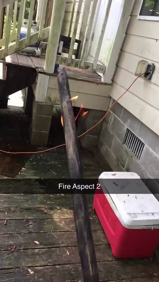 Fire Aspect - iFunny