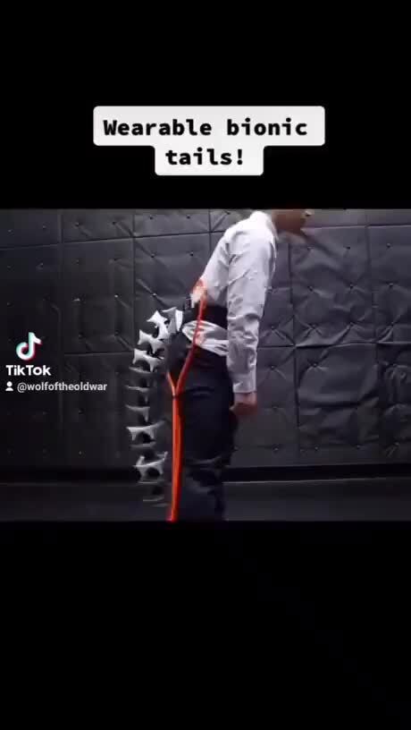 Wearable bionic tails! TikTok - iFunny