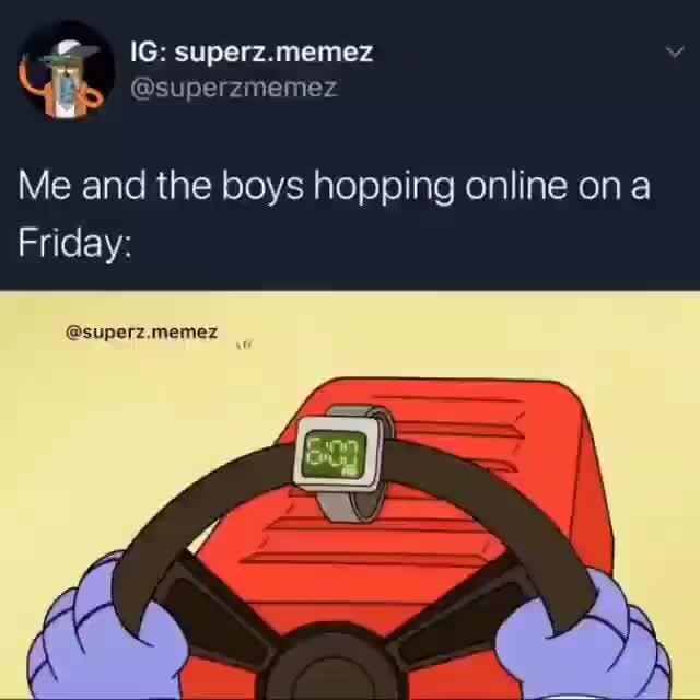 Assembling the crew in the best way possible - IG: superz.memez Me and ...