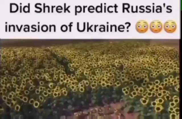 Did Shrek predict Russia's invasion of Ukraine? - iFunny