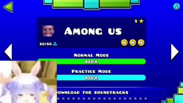 AMONG us 4 NORMAL MODE 100% THE - iFunny