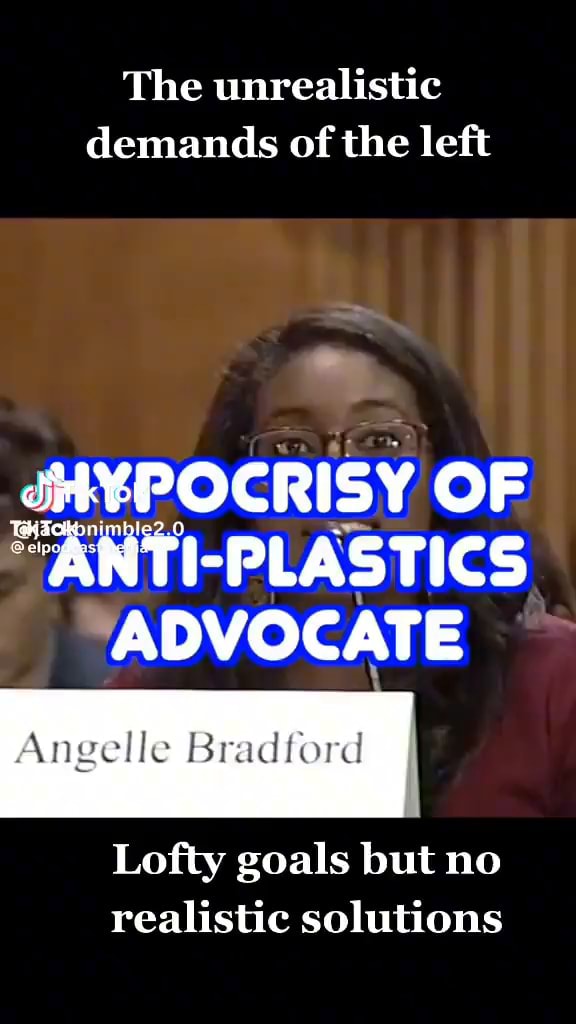 Memes - The unrealistic demands of the left HYPOCRISY OF "PLASTICS ...