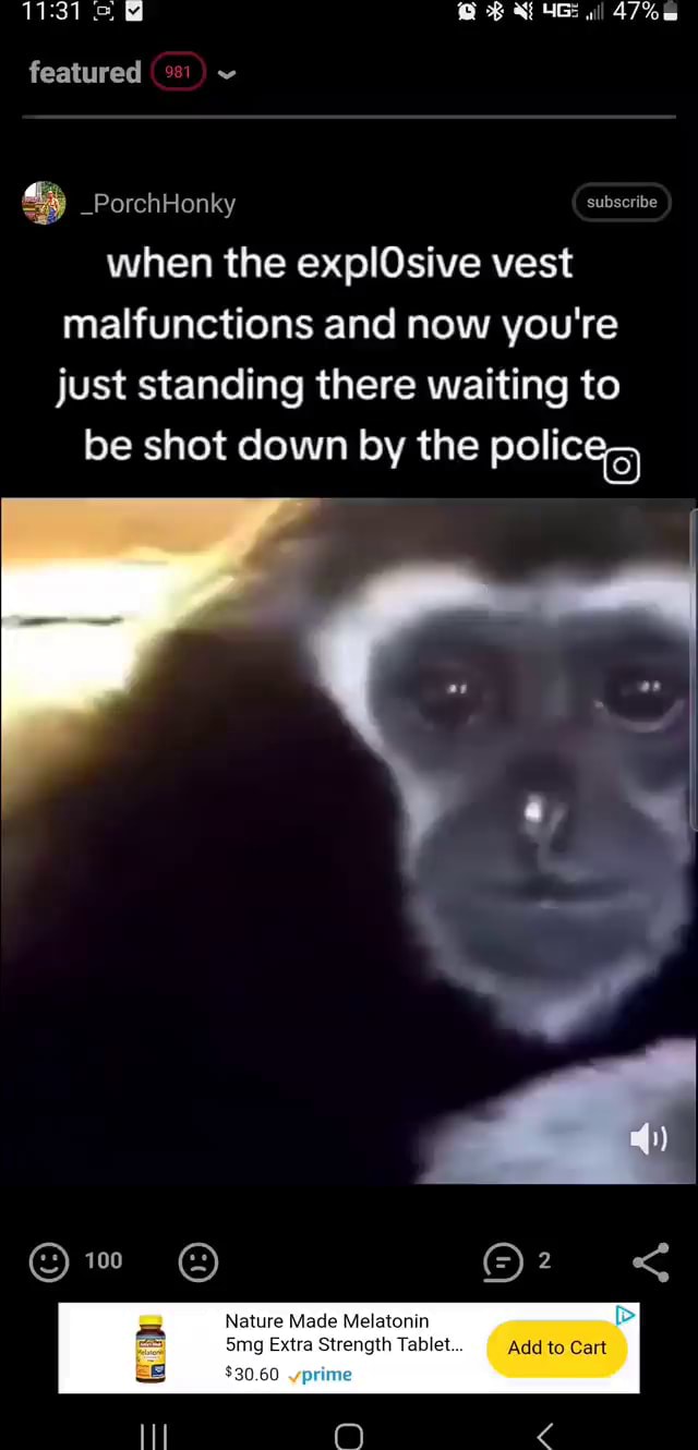 Featured _PorchHonky when the explOsive vest malfunctions and now you ...