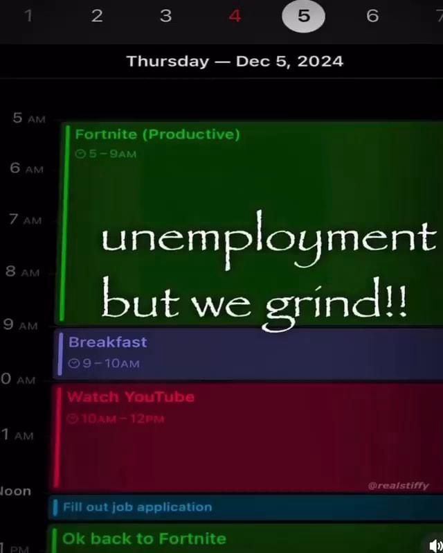 2 3 is Thursday - Dec 5, 2024 nt (Productive) I unemployment but we ...