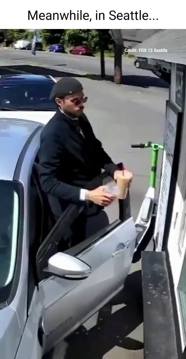 Meanwhile, in Seattle... Credit: FOX 13 Seatile - iFunny