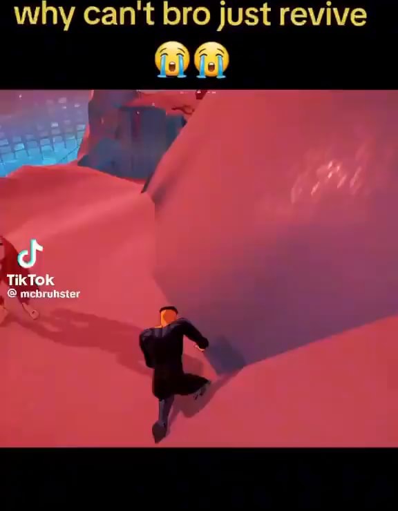 Why can't bro just revive - iFunny