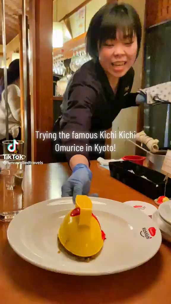 The famous Omurice in Kyot - iFunny