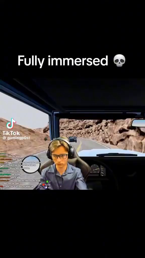 Fully immersed Tik ToK - iFunny