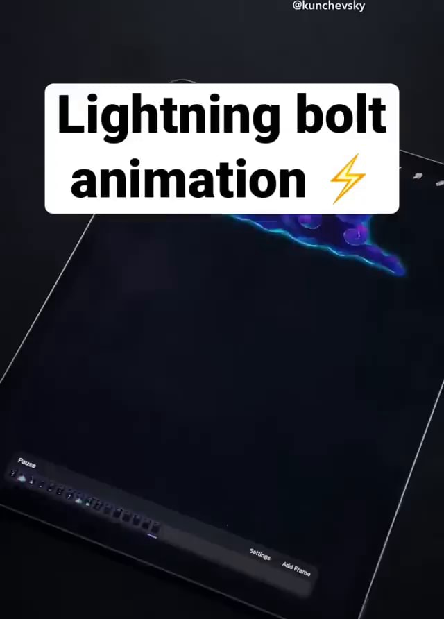Lightning bolt animation - iFunny