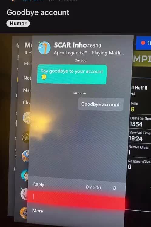 Goodbye account Add a comment - iFunny