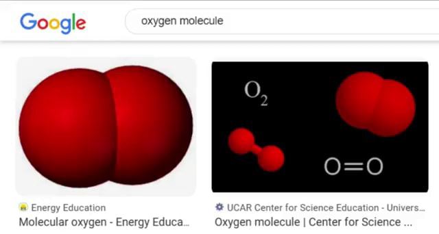 Go Gle Oxygen Molecule Energy Education Ucar Center For Science